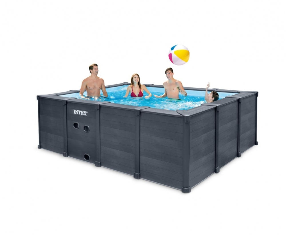 Intex Graphite Panel Pool 400 cm x 300 cm x 124 cm – Azzura Pool